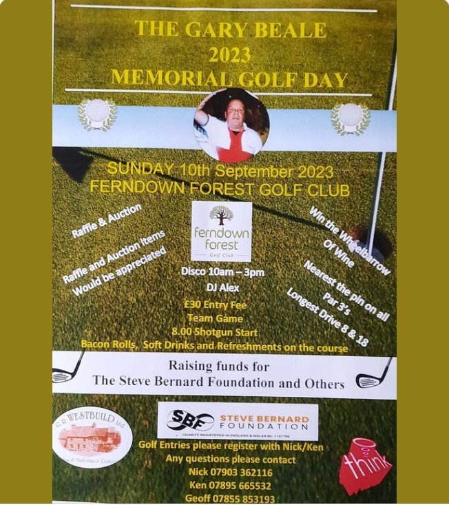GARY BEALE CHARITY GOLF DAY | Hillside Golf Society | Bournemouth